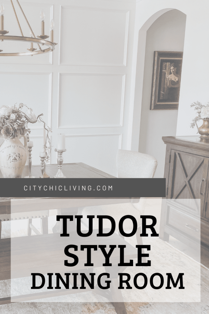 Tudor Style Dining Room Reveal | by Alexandra Nicole Nolan